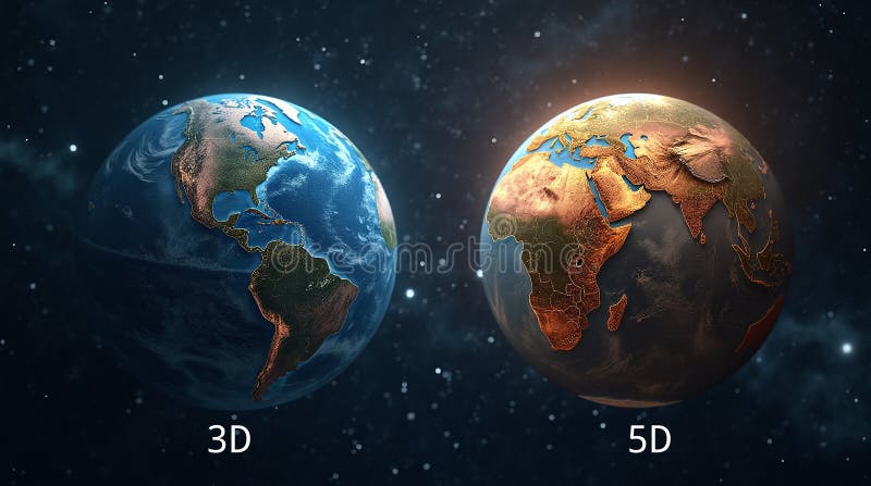 Comparison between the Old Third-dimensional World and the New Fifth ...