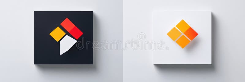 Comparison of Outdated Logo Design Next To Modern Sleek Branding ...