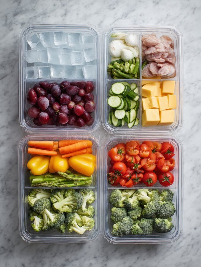 Comparison of Shelf Life between Fresh and Frozen Food Items Displayed ...