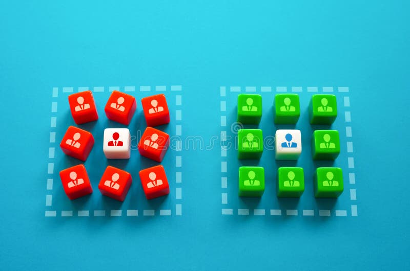 Comparison of Successful and Disordered Teams. an Example of a Good and ...