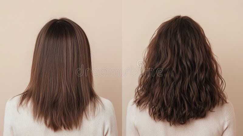 Comparison of Thin Hair and Thick Hair Shows Striking Difference in ...