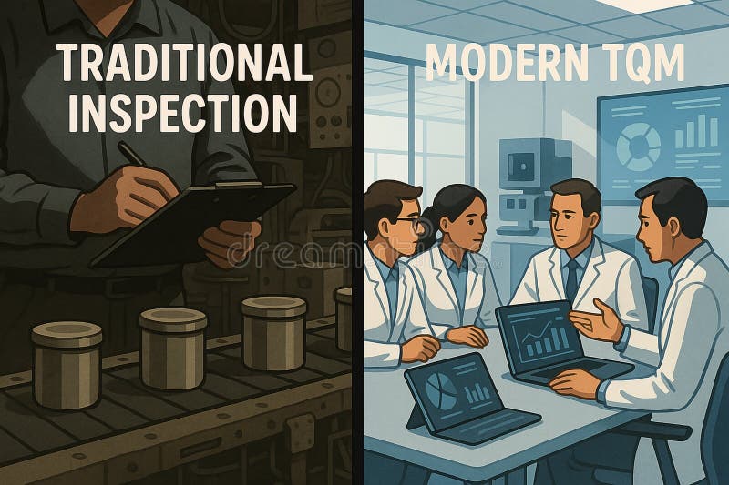 Comparison between Traditional Manual Inspection and Modern Total ...
