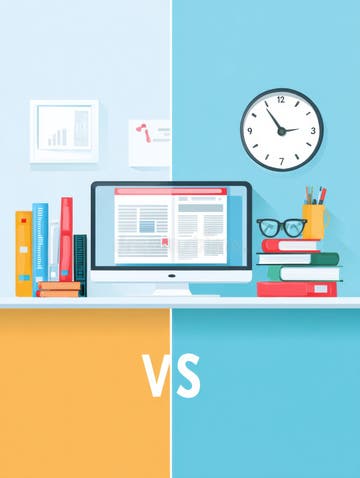 Comparison of Traditional and Online Learning Methods in a Modern ...