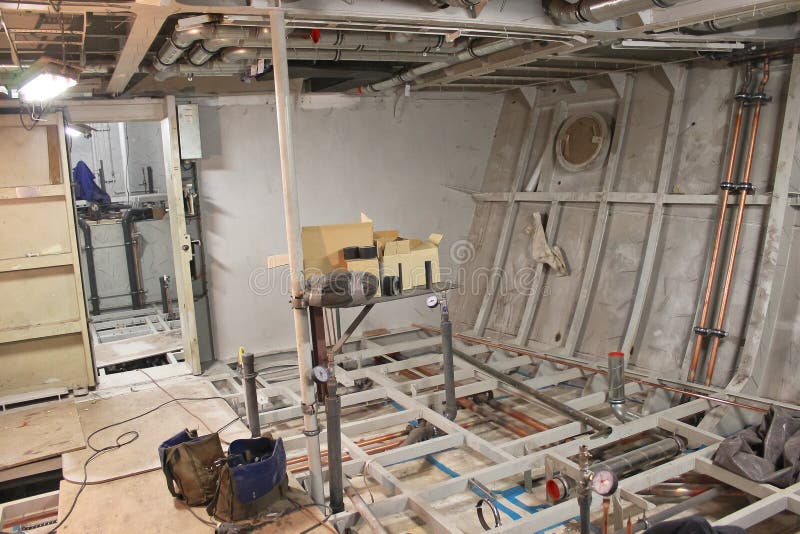 Compartimiento de la nave imagen de archivo. Imagen de estructura ...