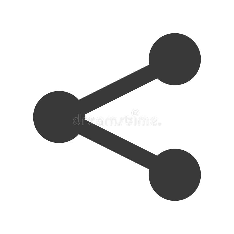 Compartir vector de iconos ilustración del vector. Ilustración de ...