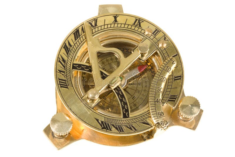 Compas antique image stock. Image du cuivre, salir, diagramme - 8660809