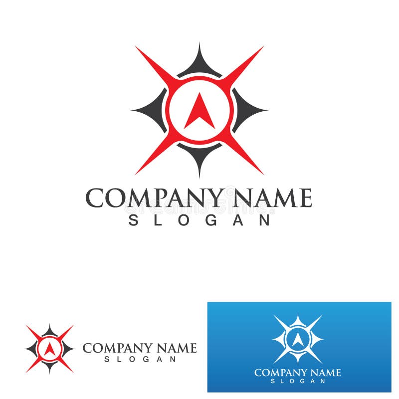 Compas Icon.flat Illustration of Compas-vector Icon Compas Sign Symbol ...