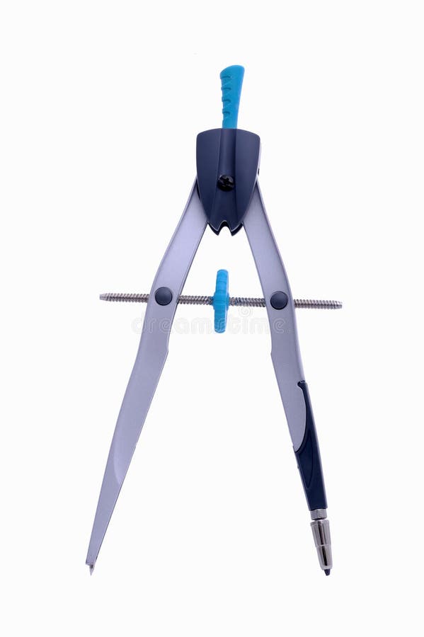 Silver compass stock vector. Illustration of drawing - 17366249