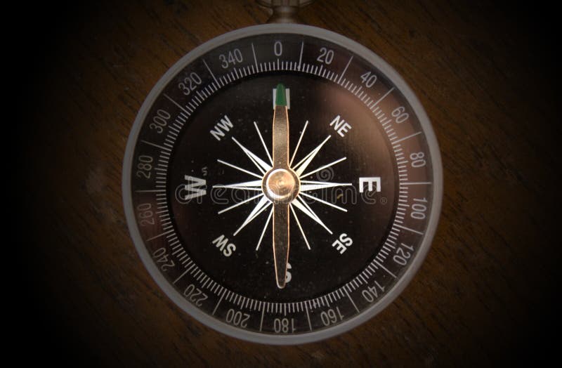 The Compass stock photo. Image of night, compas, navigate - 13647452
