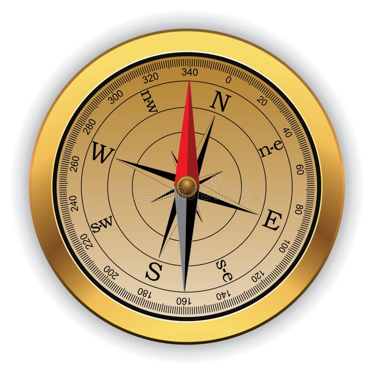 North Star Compass Red Stock Illustrations – 824 North Star Compass Red ...