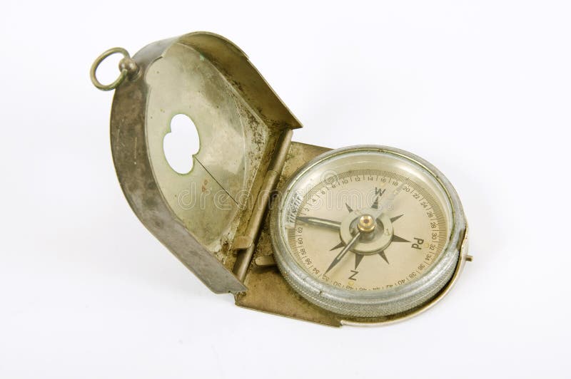 Old compass stock image. Image of outdoor, boat, direction - 50721