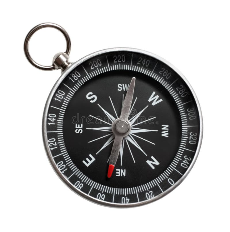 Compass on geography map stock image. Image of journey - 14506333