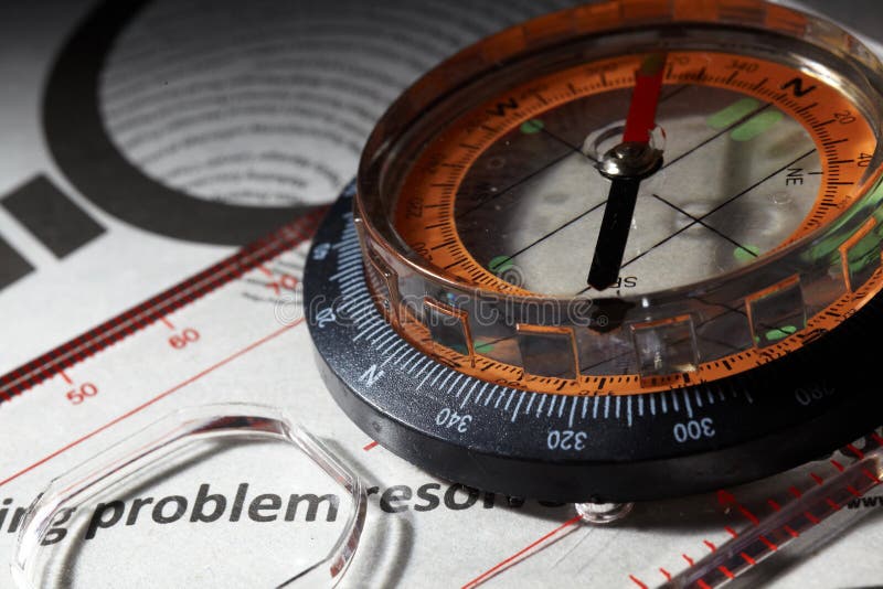 Yes or no dilemma compass stock image. Image of symbol - 21232335