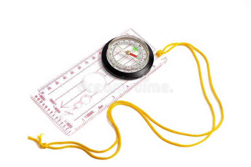 Compass stock image. Image of control, compas, hiking - 16927569