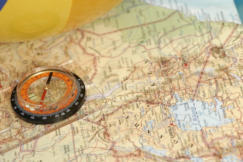 Compass stock image. Image of close, navigation, guide - 176497