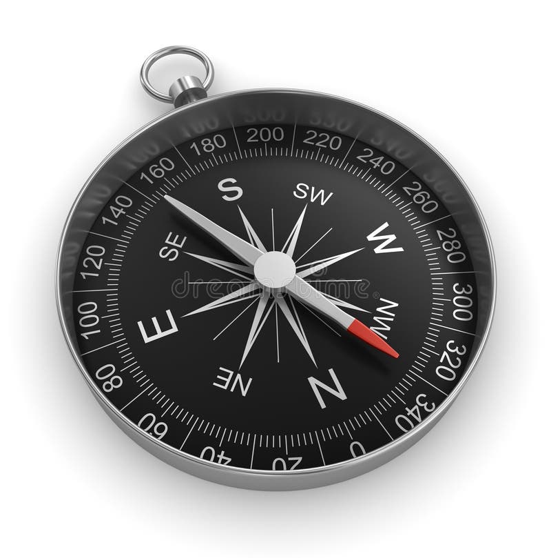 Vector Compass XXL Detailed Icon Stock Vector - Illustration of ...