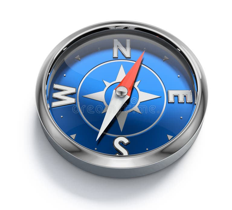 Classic Magnetic Field Compass Stock Illustrations – 51 Classic ...