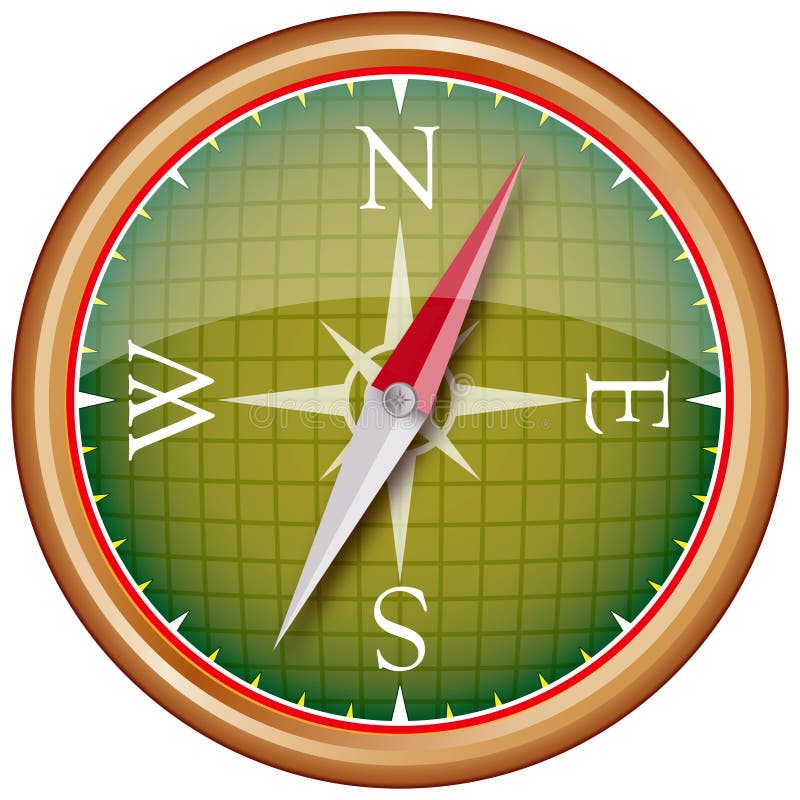Gold Red Compass Stock Illustrations – 406 Gold Red Compass Stock ...