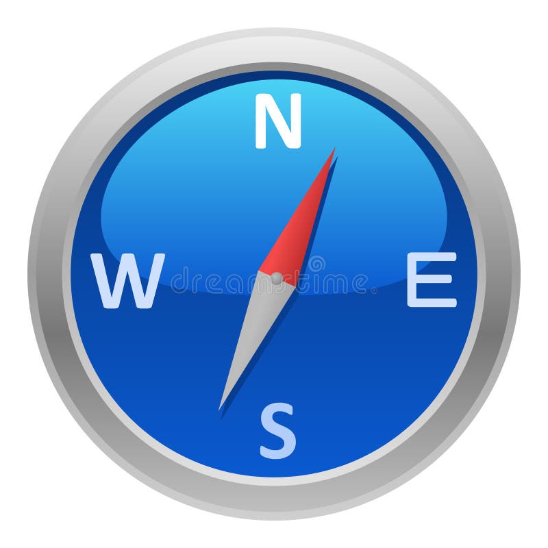 Map Compass Simple Stock Illustrations – 13,875 Map Compass Simple ...