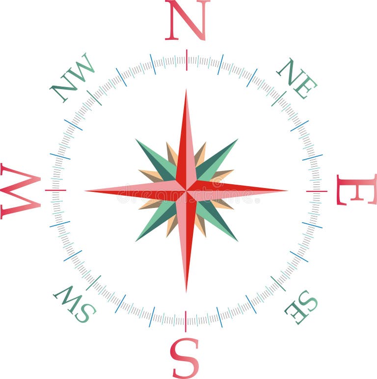Compass Rule Stock Illustrations – 369 Compass Rule Stock Illustrations ...