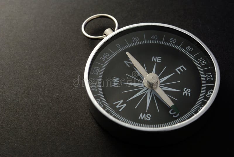 Male Hand Holding Old Compass Stock Photo - Image of hand, compass ...