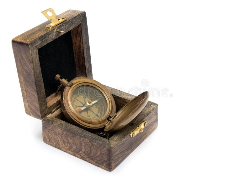 Old compass stock image. Image of outdoor, boat, direction - 50721