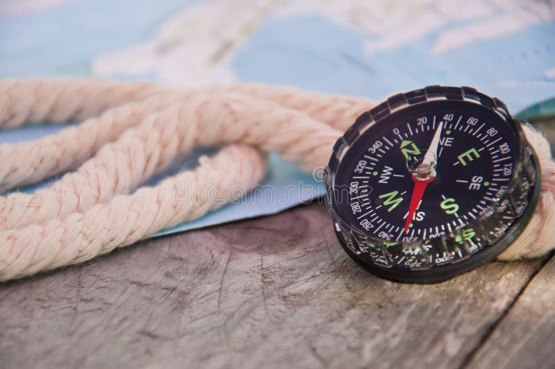 Compass stock image. Image of decoration, boat, aged - 25564619