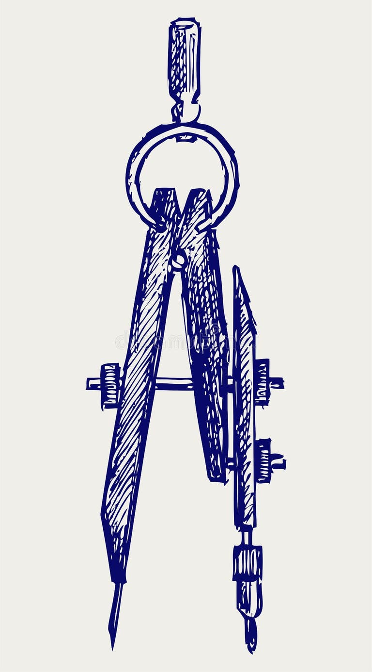 Drafting Compass Stock Illustrations – 7,261 Drafting Compass Stock ...