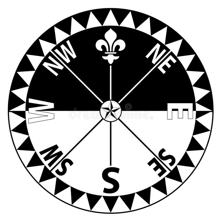 Southeast Compass Stock Illustrations – 255 Southeast Compass Stock ...