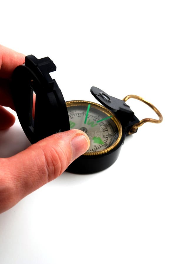 Compass stock image. Image of exploration, compass, outdoors - 4607087