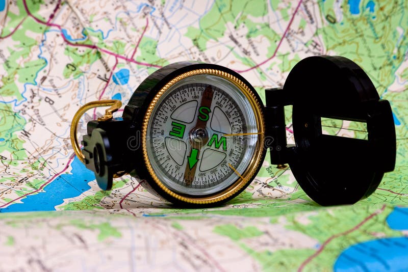 The compass stock photo. Image of direction, geography - 6548318