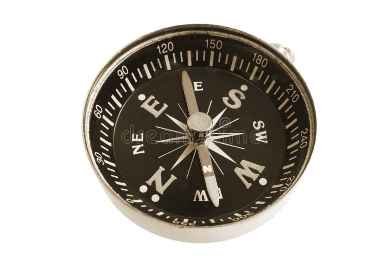 Small pocket compass stock photo. Image of vertical, navigation - 15735506