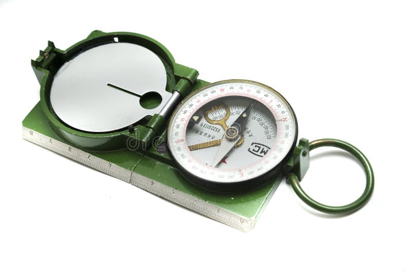Green Colored Military Compass Stock Photos - Free & Royalty-Free Stock ...