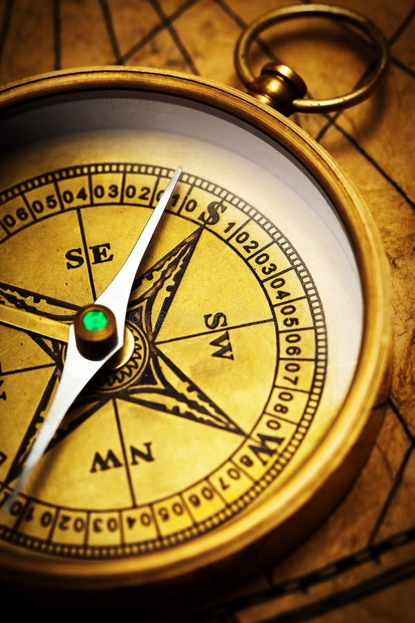 Compass Goals Business Strategy Stock Image - Image of directions ...