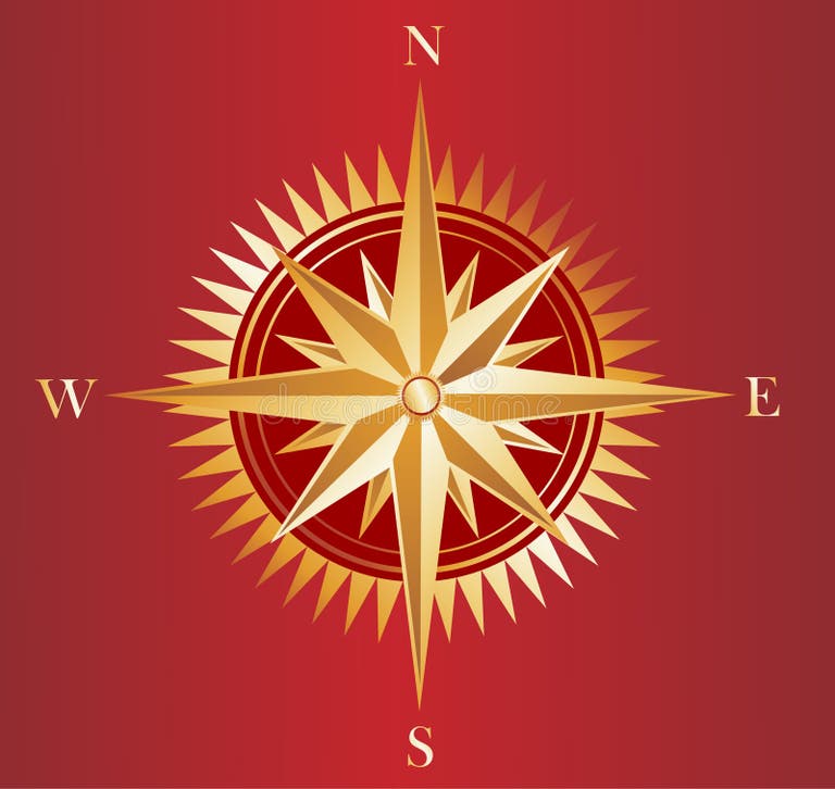 Compass Points Stock Illustrations – 2,242 Compass Points Stock ...