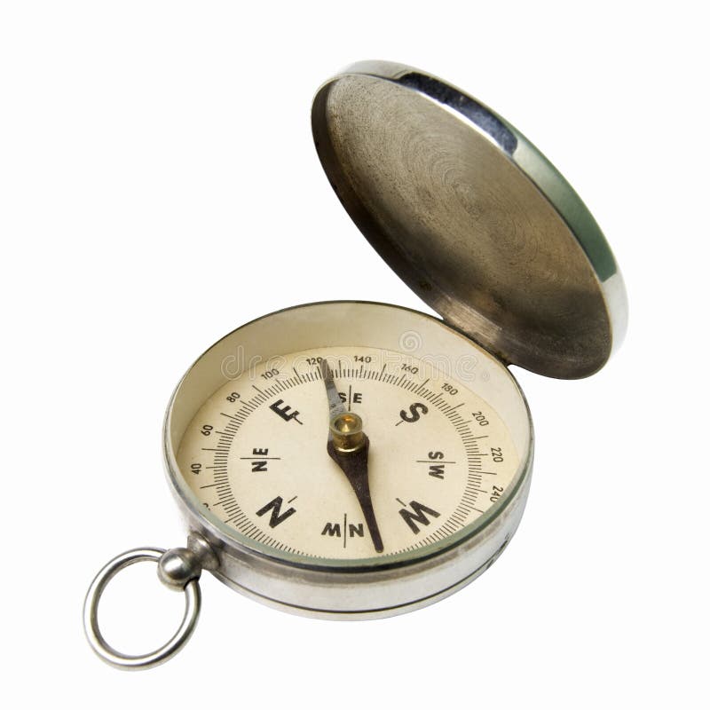 Old compass stock image. Image of outdoor, boat, direction - 50721