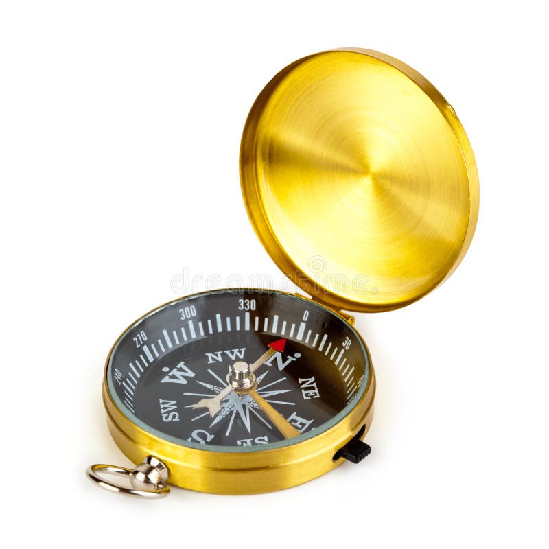 Compass stock image. Image of technical, north, isolated - 4298171