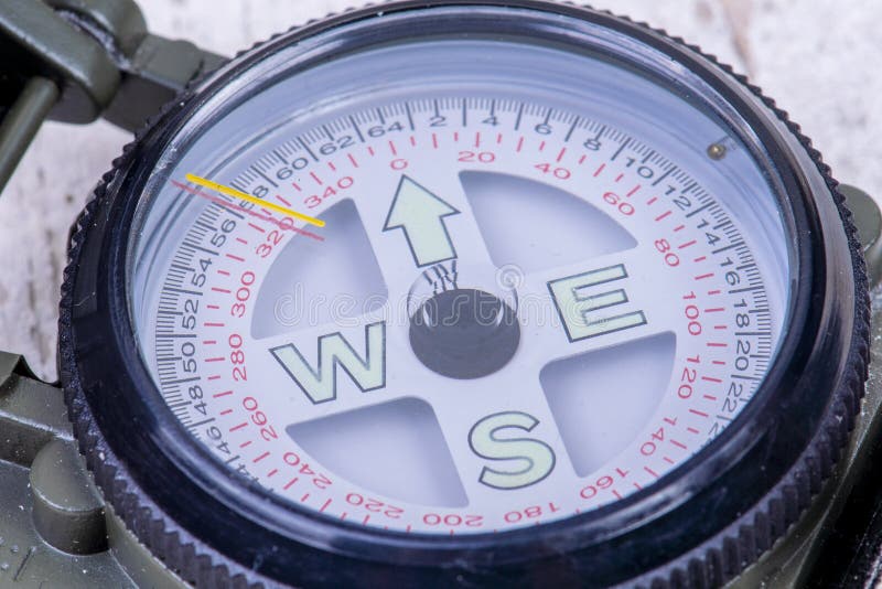 Compass with All Directions that Knows the Way To You Stock Image ...