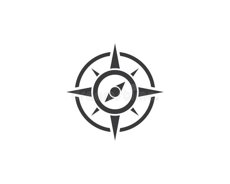 Compass Arrow Logo Vector Tempate Ilustration Stock Vector Illustration Of Symbol Arrow