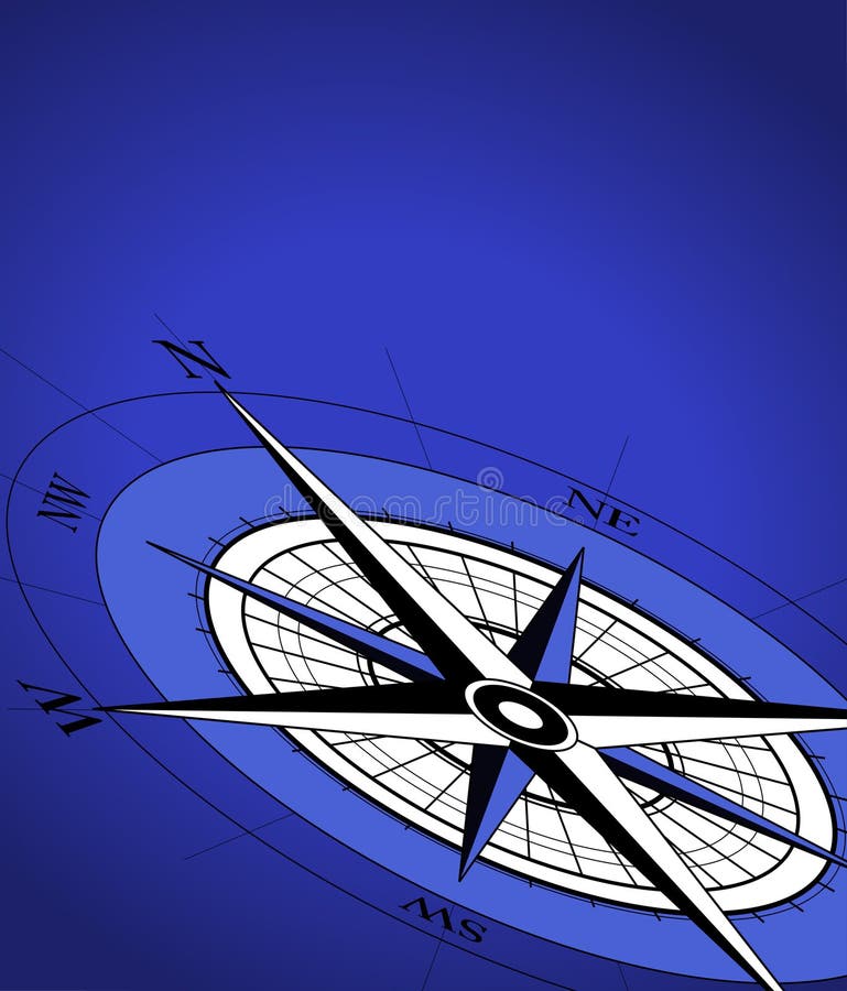 Compass Background stock vector. Illustration of design - 8673892