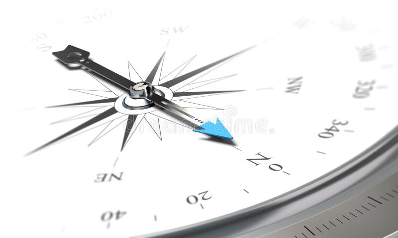Compass Direction Background Stock Illustration - Illustration of ...