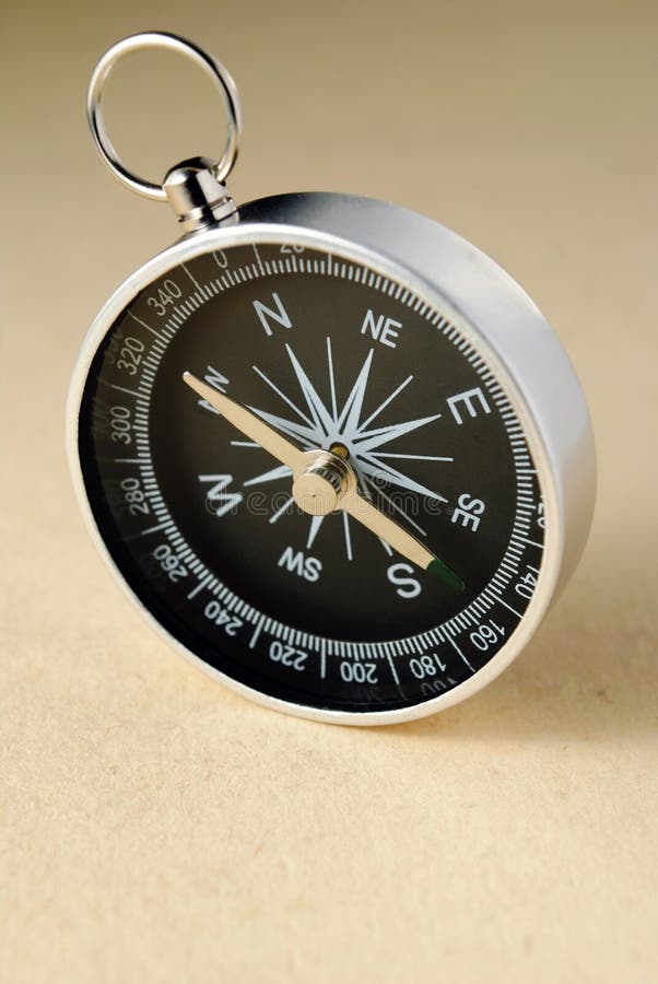 Handheld magnetic compass stock image. Image of vintage - 36629481
