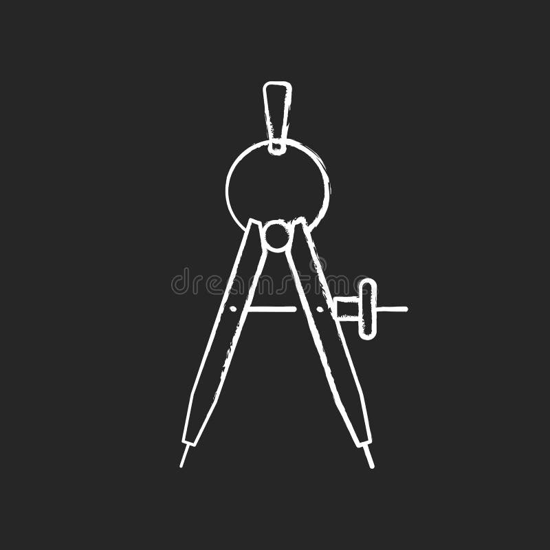 Compass Chalk Stock Illustrations – 1,083 Compass Chalk Stock ...