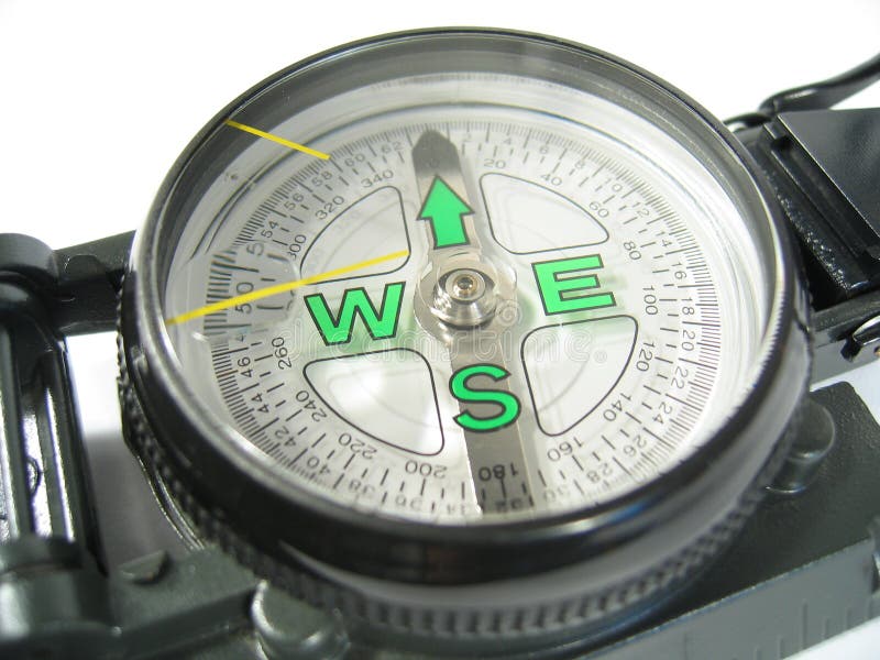 Compass Close-up III stock image. Image of direction, objects - 17313