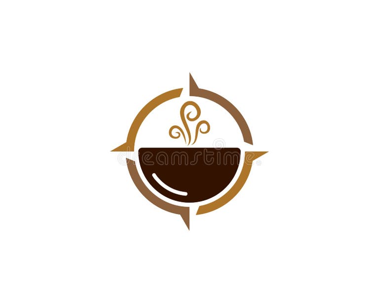 Compass Coffee Stock Illustrations – 1,566 Compass Coffee Stock ...