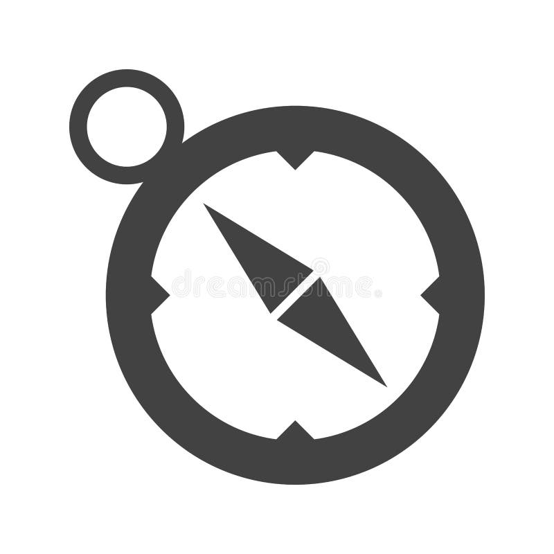 Compass Directions Flat Framed Icons Stock Vector - Illustration of ...