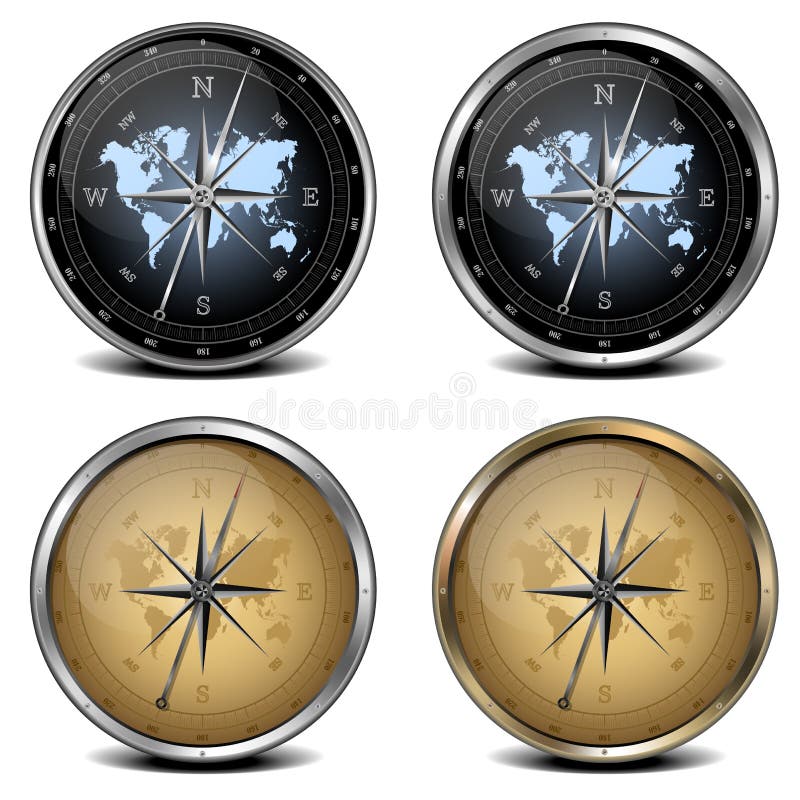 Compass_complete stock vector. Illustration of adventure - 25380061