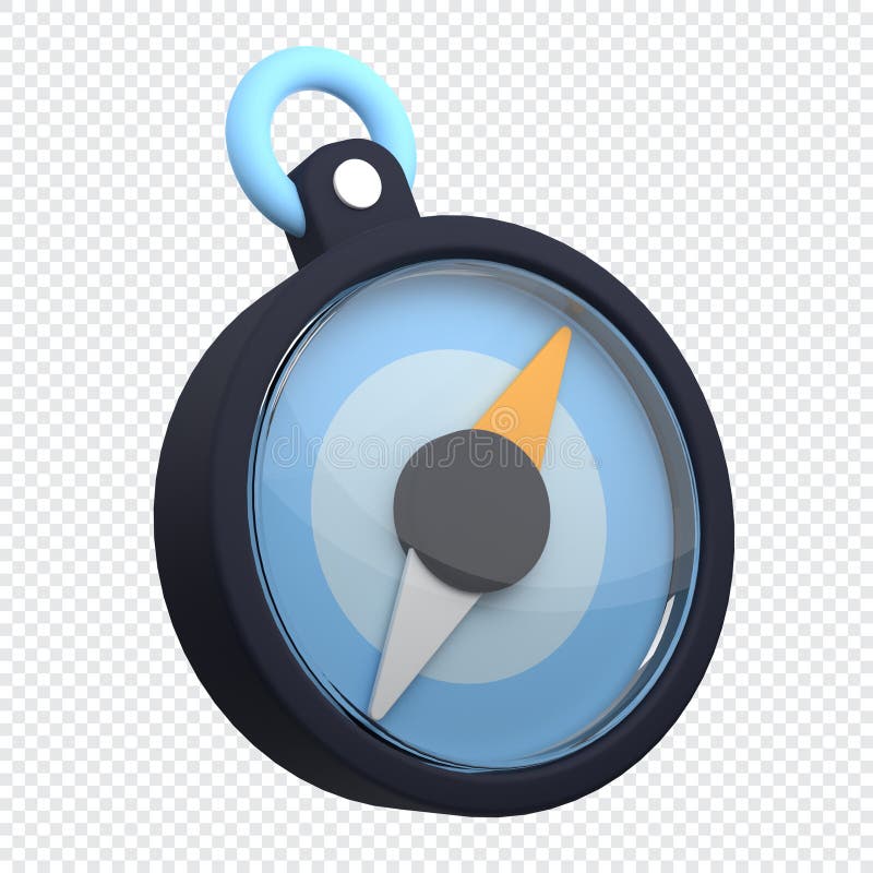 Compass 3d Render Icon. Navigation Compass Icon Stock Photo ...