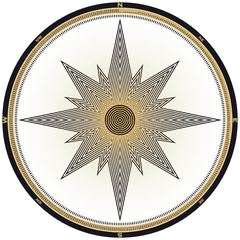Compass Design Stock Illustrations – 142,437 Compass Design Stock ...