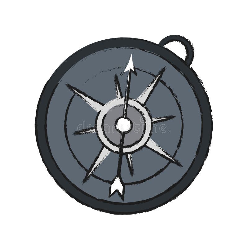 Compass Device Design. Eps 10 Vector Illustration Stock Vector ...